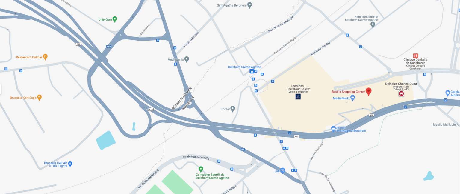 Informations pratiques du Basilix Shopping Center